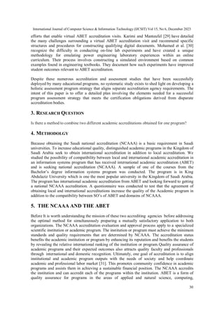 The Alignment between International and National Academic ...