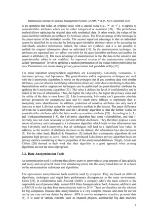 Data Anonymization Process Challenges and Context Missions | PDF