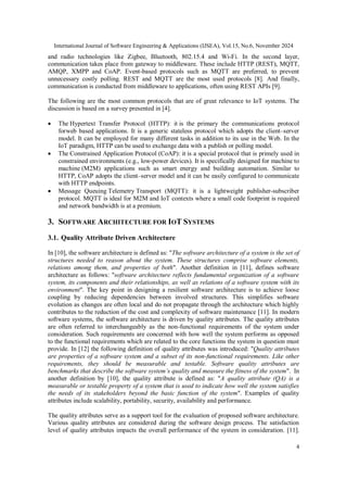 TOWARDS A GENERIC SOFTWARE ARCHITECTURE FOR IOT SYSTEMS | PDF