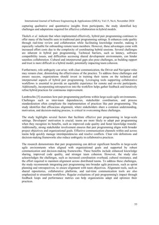 Enhancing Collaboration and Code Quality using Pair Programming | PDF