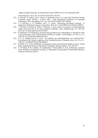 Random Forest Application for Crop Yield Prediction | PDF