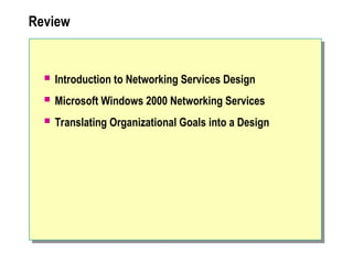 Microsoft windows Infrastructure overview | PPT
