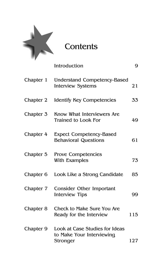 Competency Based Interviewing | PDF