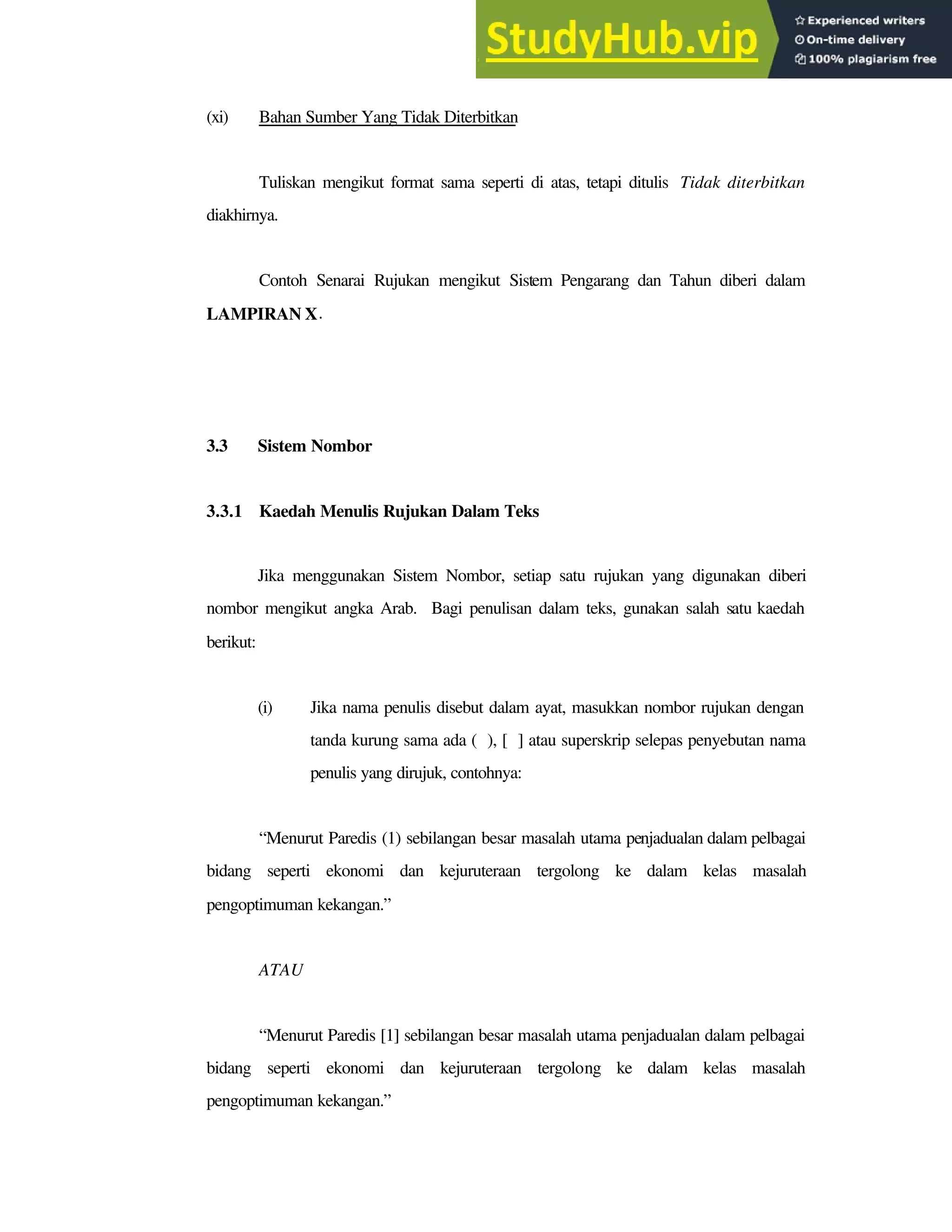 15642556-Panduan-Menulis-Tesis-UTM | PDF