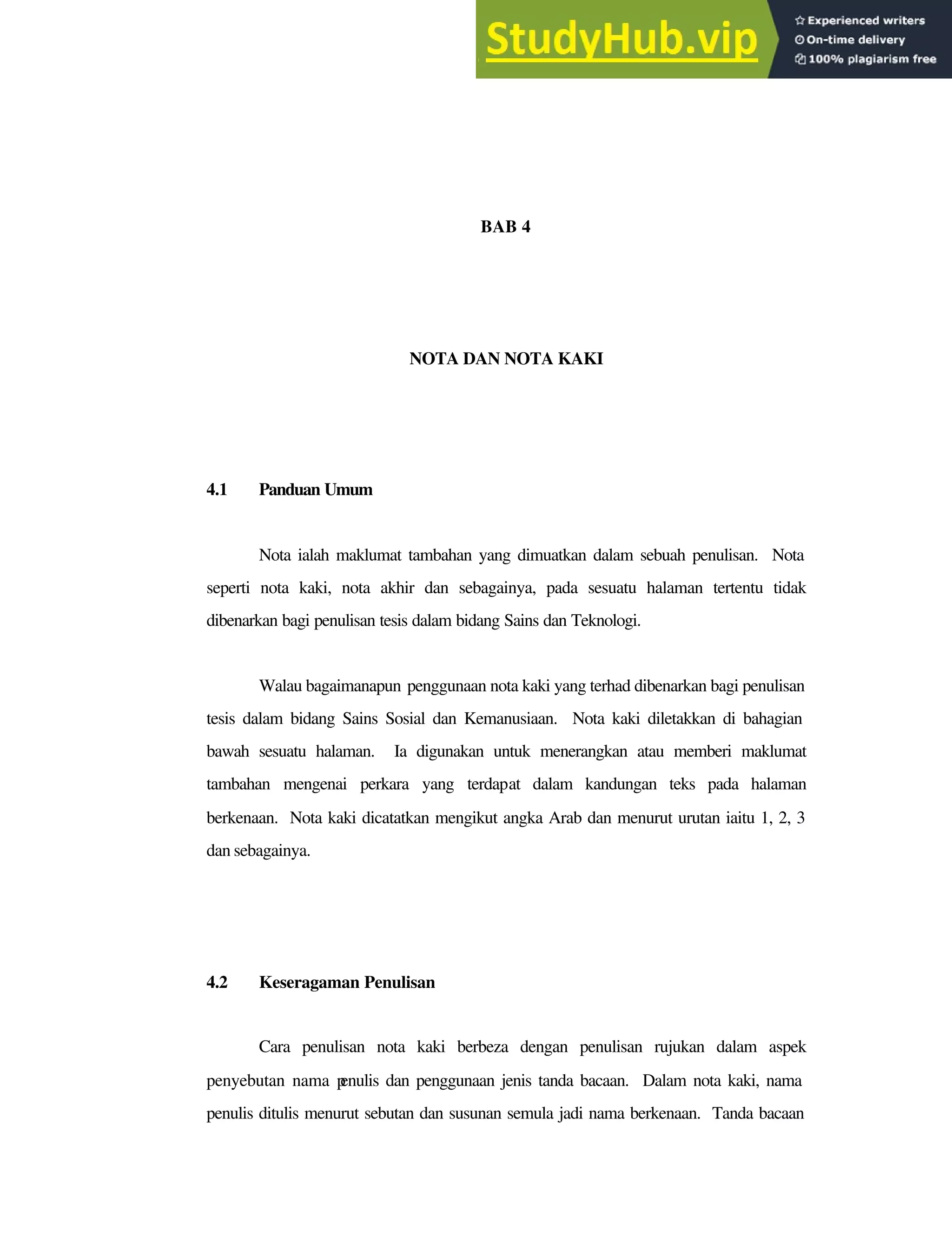 15642556-Panduan-Menulis-Tesis-UTM | PDF