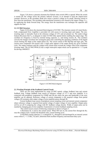 Electrical Discharge Machining Flyback Converter using UC3842 Current Mode PWM ...