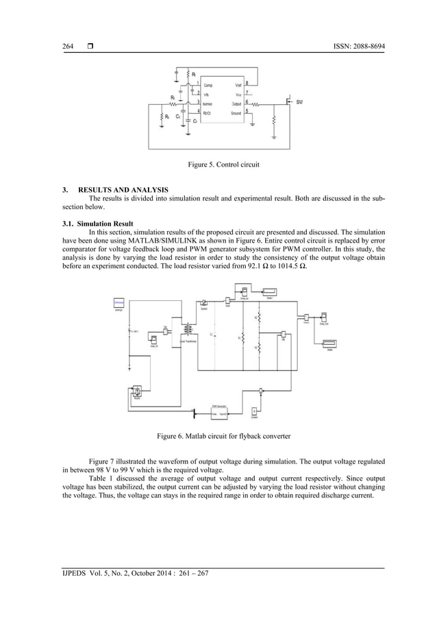 Electrical Discharge Machining Flyback Converter using UC3842 Current Mode PWM ...