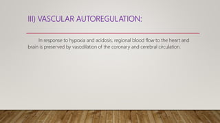Pathophysiology and management of shock | PPTX