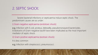 Pathophysiology and management of shock | PPTX
