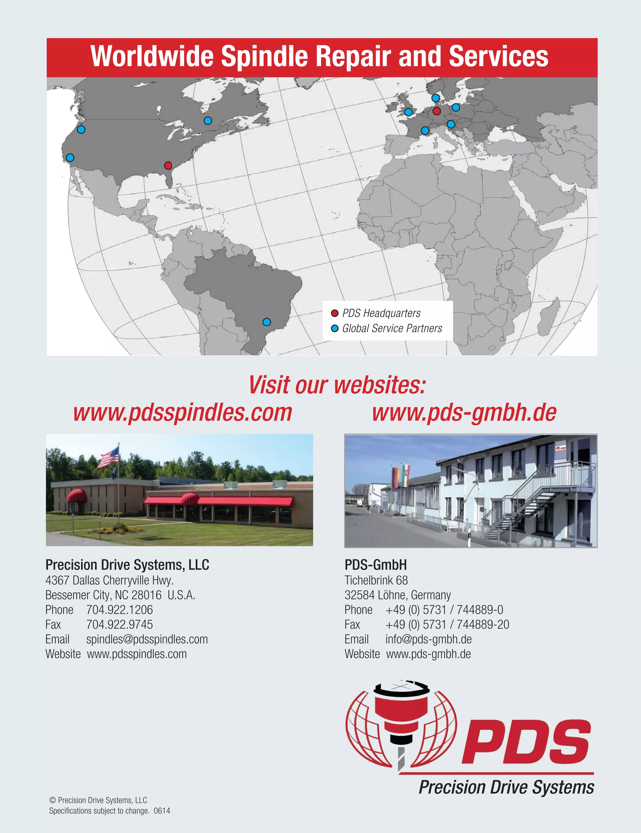 PDS - Superior Spindle Solutions | PDF