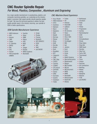 PDS - Superior Spindle Solutions | PDF