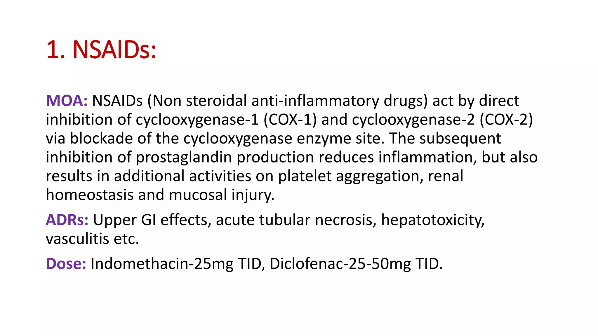 Pathophysiology and clinical management of gouty arthritis | PPTX