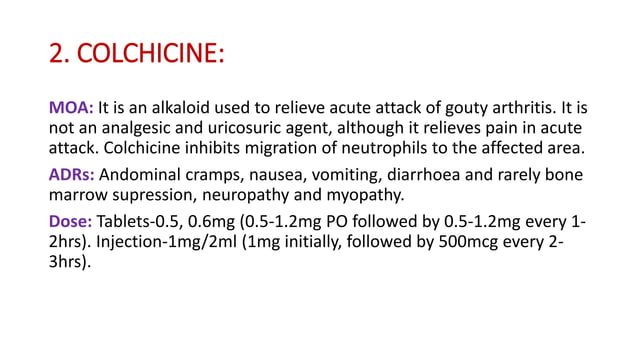 Pathophysiology and clinical management of gouty arthritis | PPTX | Endocrine and Metabolic ...