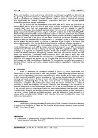 Comparative Study of Indoor Navigation Systems for Autonomous Flight | PDF