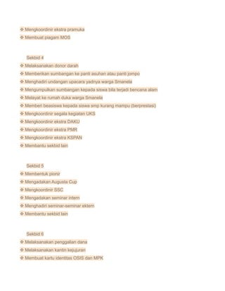 156894238 contoh-program-kerja-osis | PDF