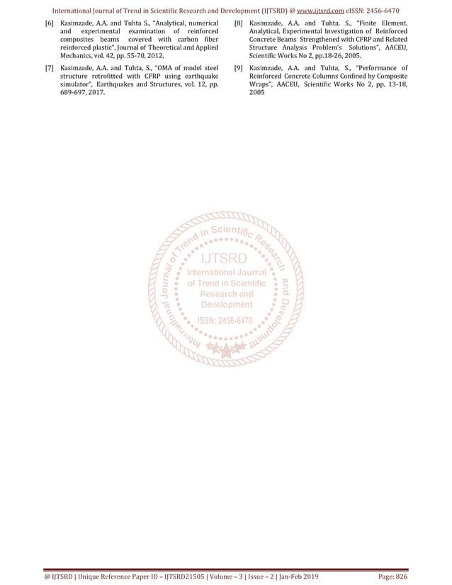 Analysis of Tunnel Form Building Retrofitted with CFRP using Finite Element Method | PDF