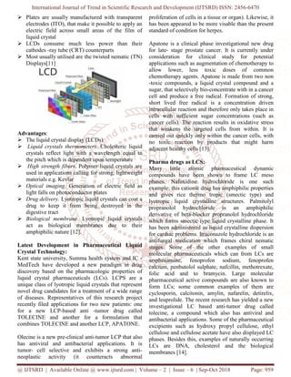 Brief Review of Liquid Crystals | PDF