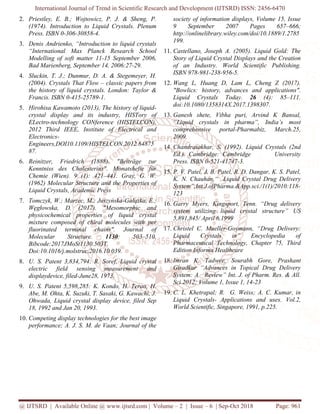 Brief Review of Liquid Crystals | PDF