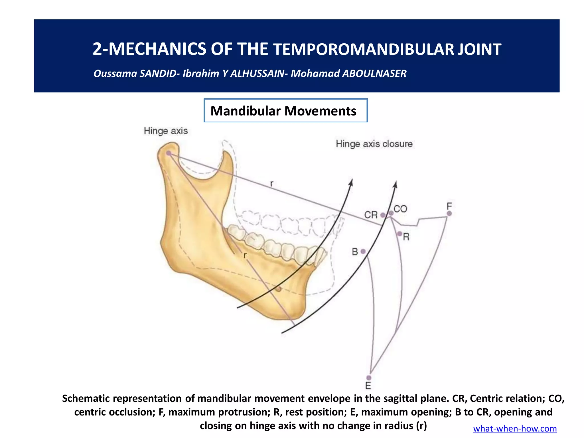 157 temporomandibular joint-tmj- anatomy mechanichs | PDF