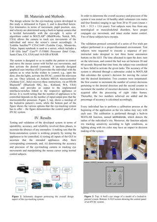 (Design and Development of a Rehabilitative Eye-Tracking Based Home Automation System | PDF ...
