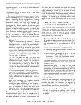 Open Access Network (OAN) & Fixed Mobile Convergence (FMC): Foundation ...