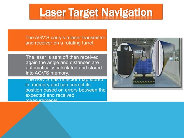 Automated Guided Vehicle(AGV) | PPTX | Auto Navigation Systems | Auto ...