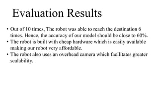 Low-Cost Autonomous Vehicle for Inventory Movement in Warehouses | PPT