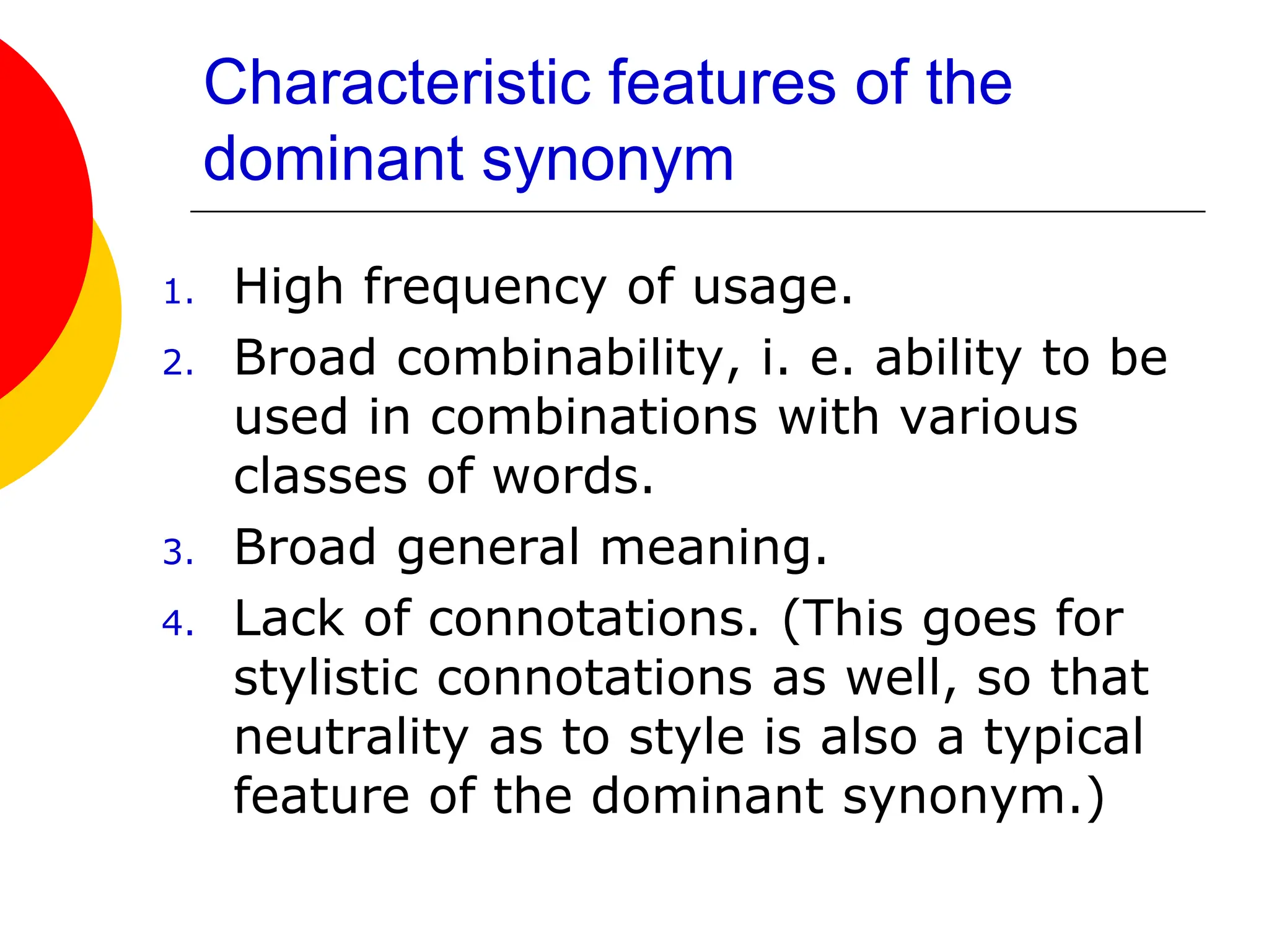 Semantic classification of the words.ppt
