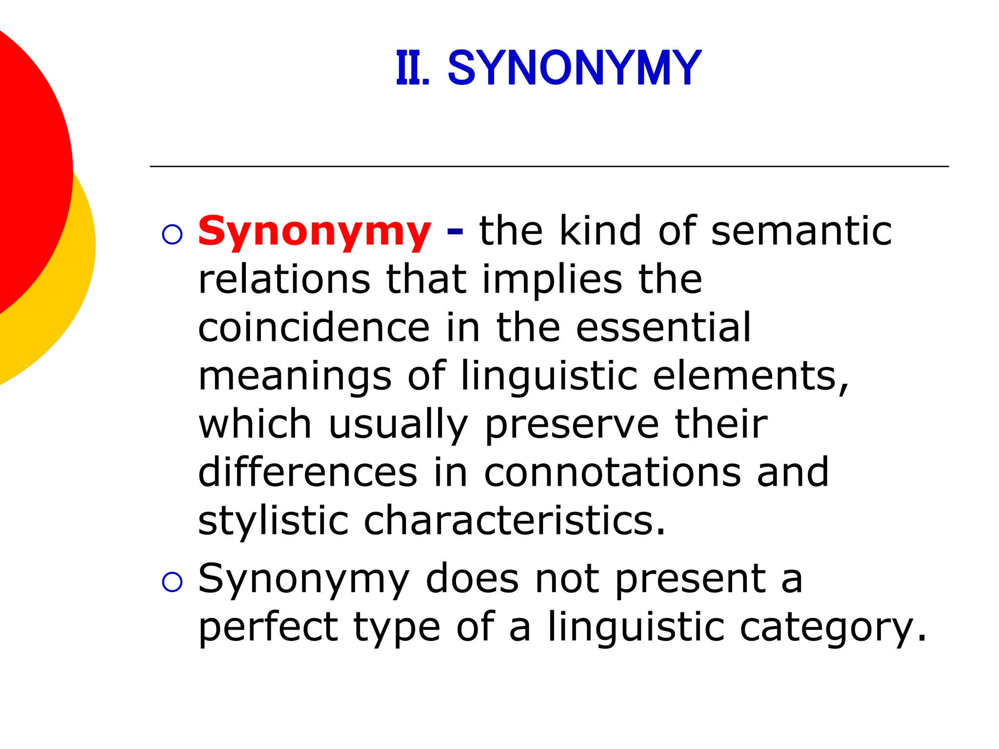 Semantic classification of the words.ppt