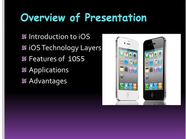 Apple iOS Introduction | PPTX