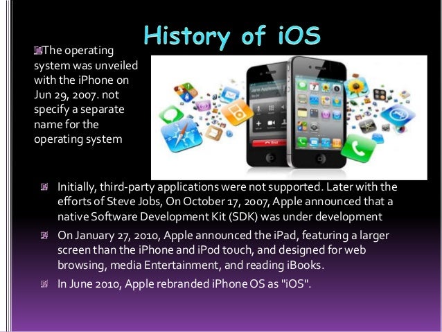 Apple iOS Introduction