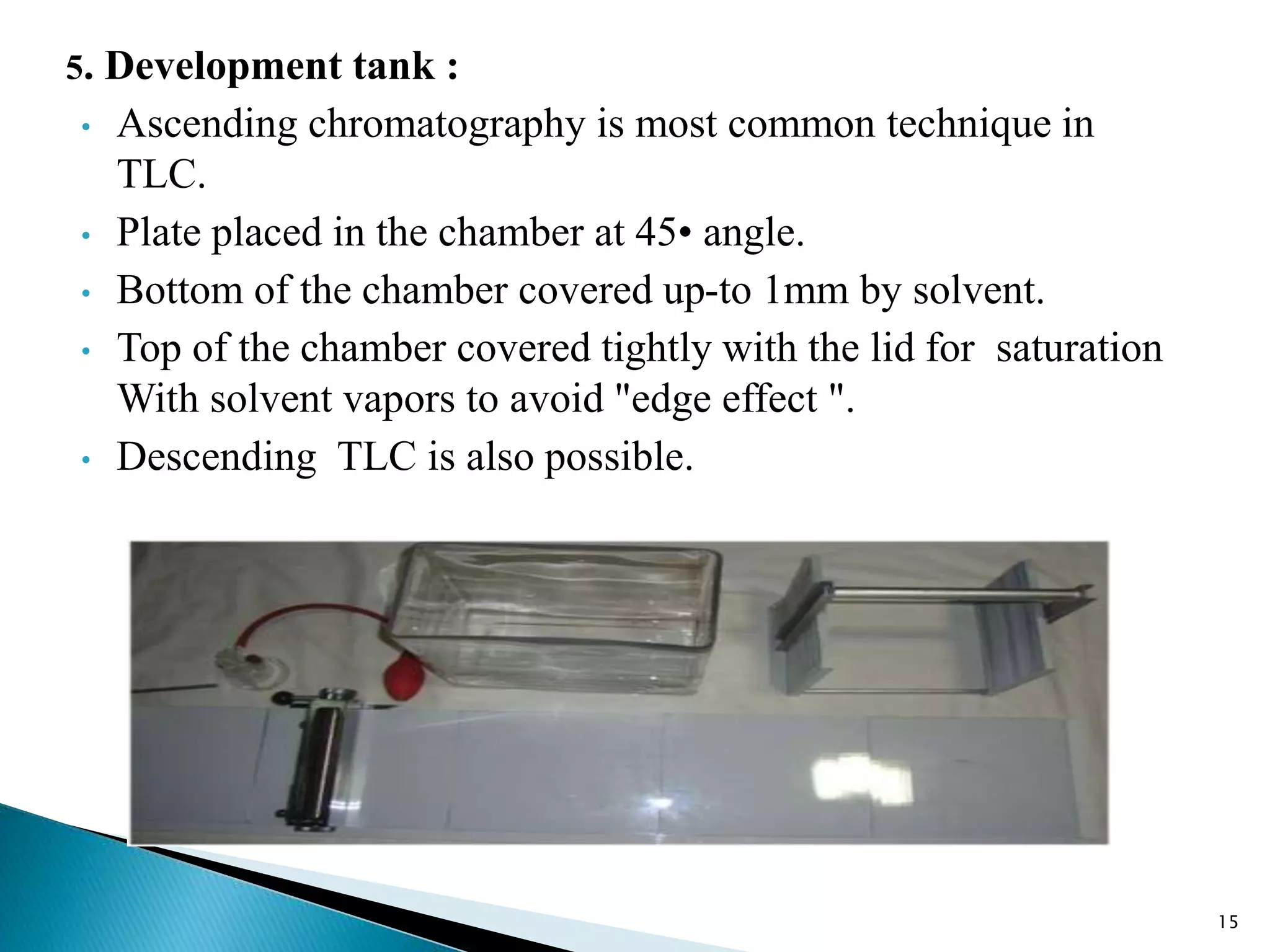 Thin layer chromatography by khaleel S.G | PPTX
