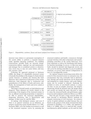 Structural integrity monitoring for dependability | PDF