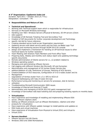 Rohan Sawant | DOC | IT and Internet Support | Internet