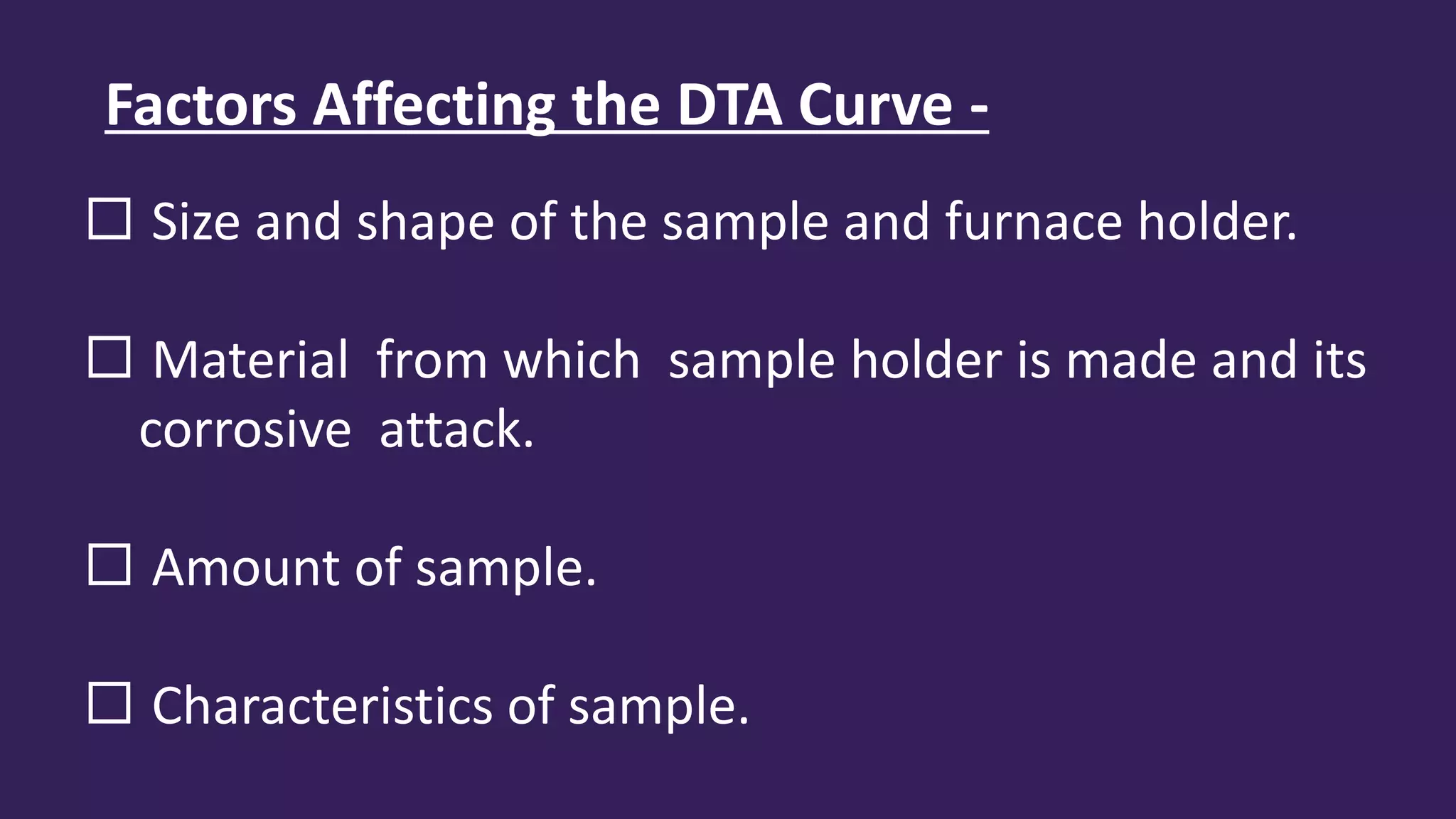 Differential Thermal Analysis | PPTX