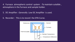 Differential Thermal Analysis | PPTX