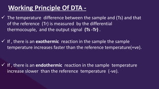 Differential Thermal Analysis | PPTX