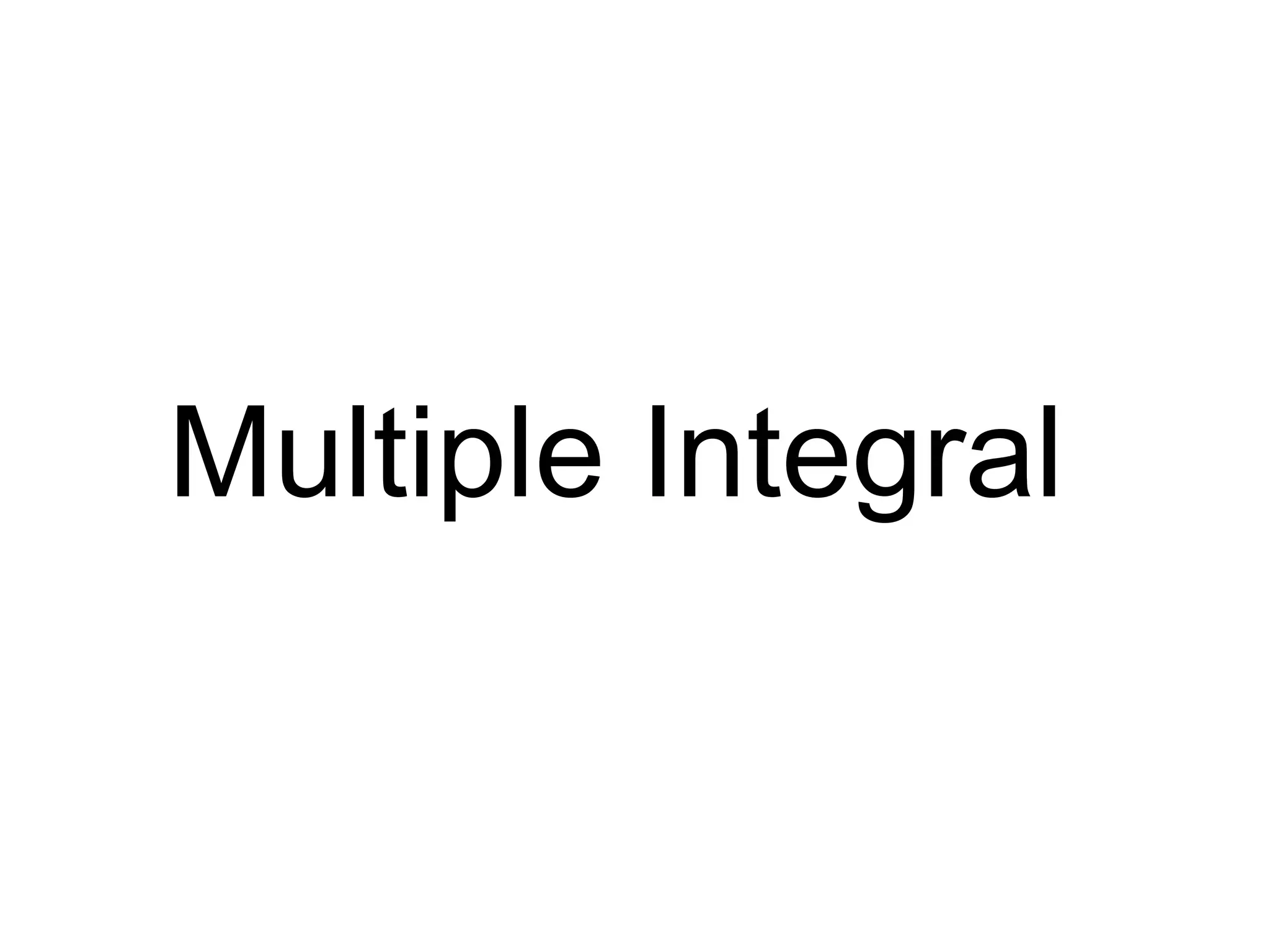 1574 multiple integral | PPT