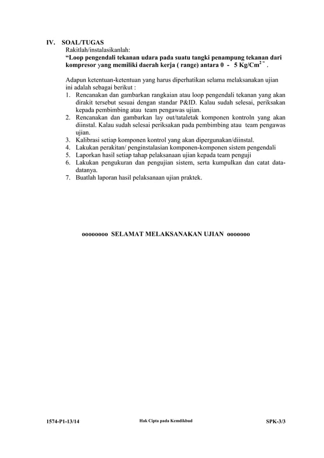 1574 p1-spk-kontrol proses | PDF