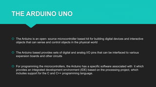 AUTOMATIC PLANT WATERING SYSTEM USING ARDUINO BASED PPT | PPTX