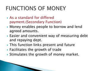 Money and Banking | PPTX