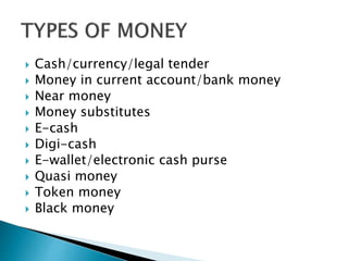 Money and Banking | PPTX