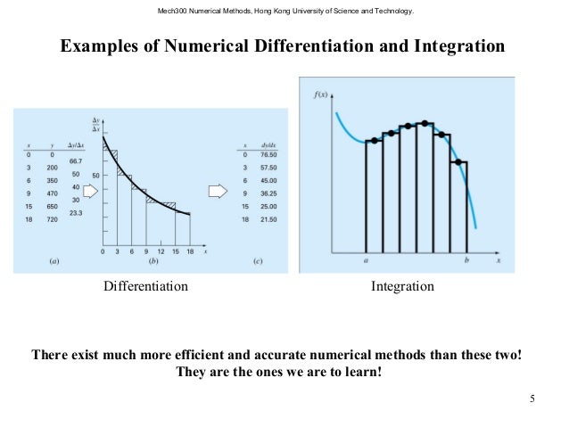 1575 numerical differentiation and integration