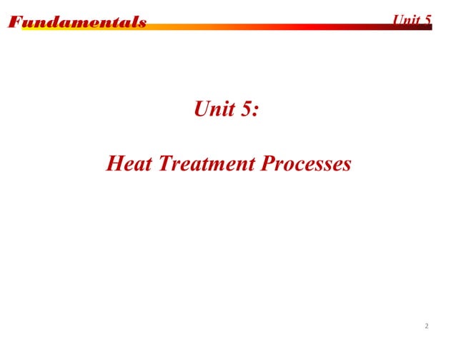 Heat treatment process | PPT