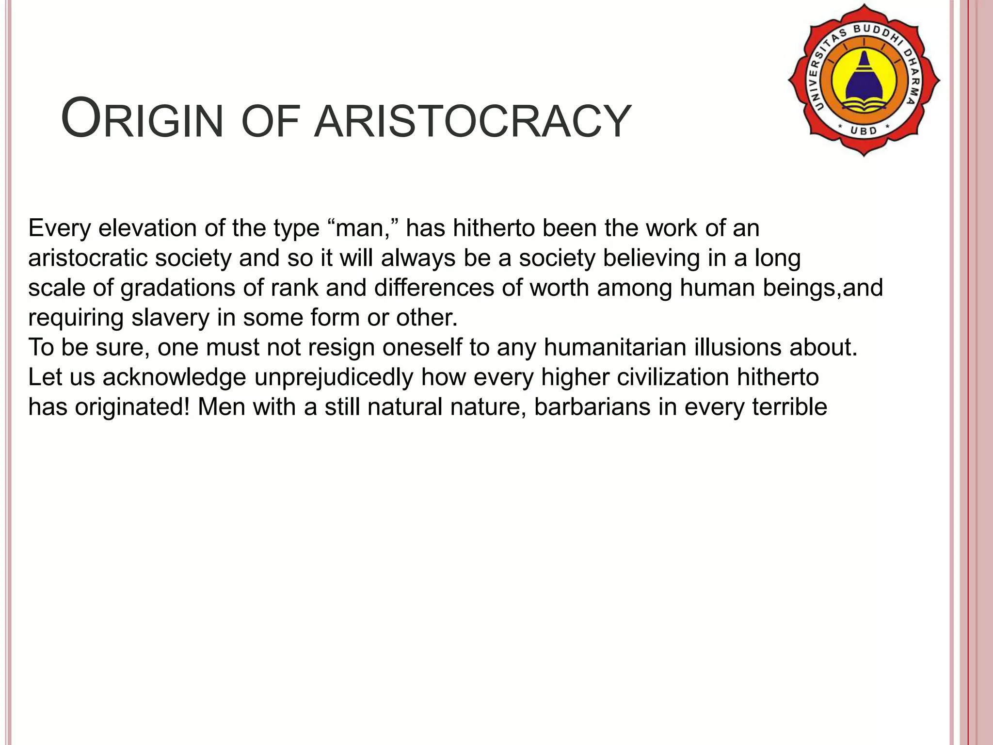 Slave and Master Morality | PPTX