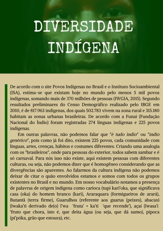 Os Indígenas Hoje | PDF