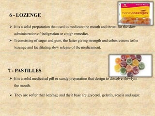 introduction to dosages form | PPTX