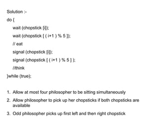 Classical-Problem-of-Synchronization in OS | PPT