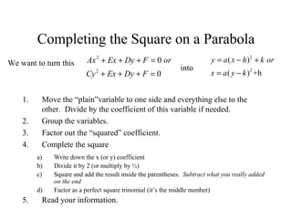 1578 parabolas-03 | PPT | Physics | Science