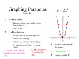 1578 parabolas-03 | PPT | Physics | Science